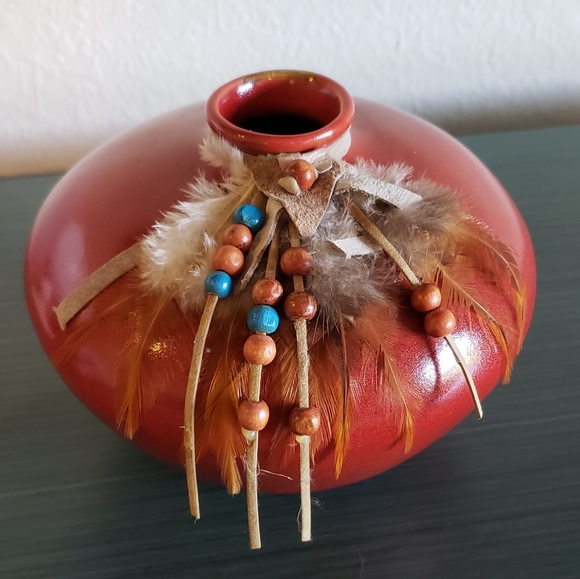 Source Unknown | Accents | Native American Inspired Ceramic Burnt ...